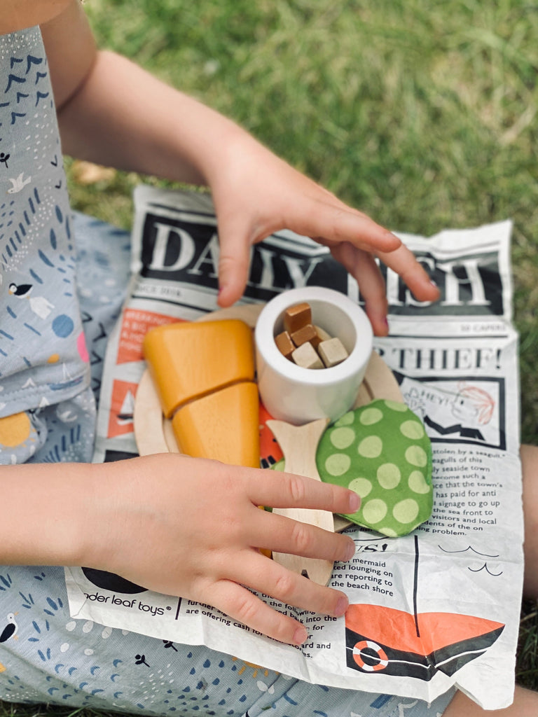 Wooden Fish and Chip Supper – Mini Senses