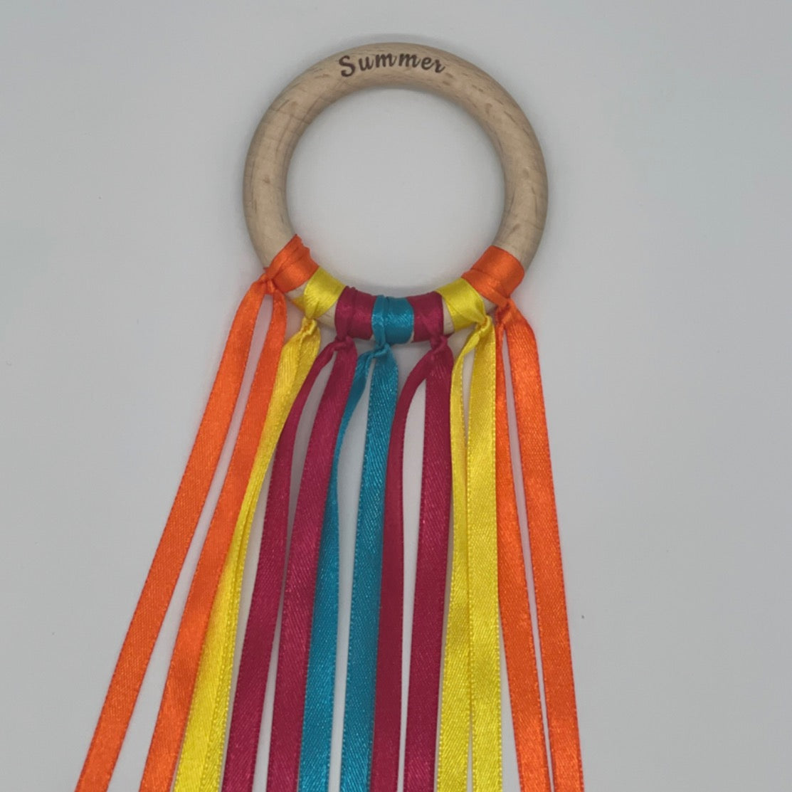 Season Themed Sensory Ribbon Rings – Mini Senses