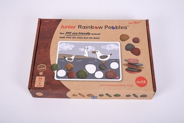 Eco-Friendly Rainbow Pebbles – Mini Senses
