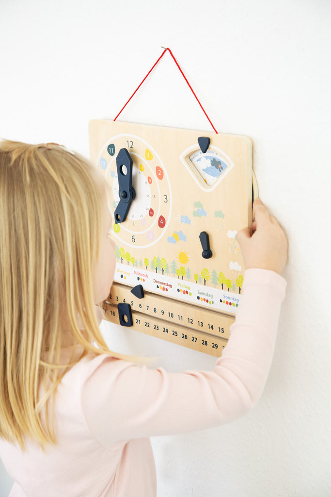 Time, Date & Weather Learning Board – Mini Senses