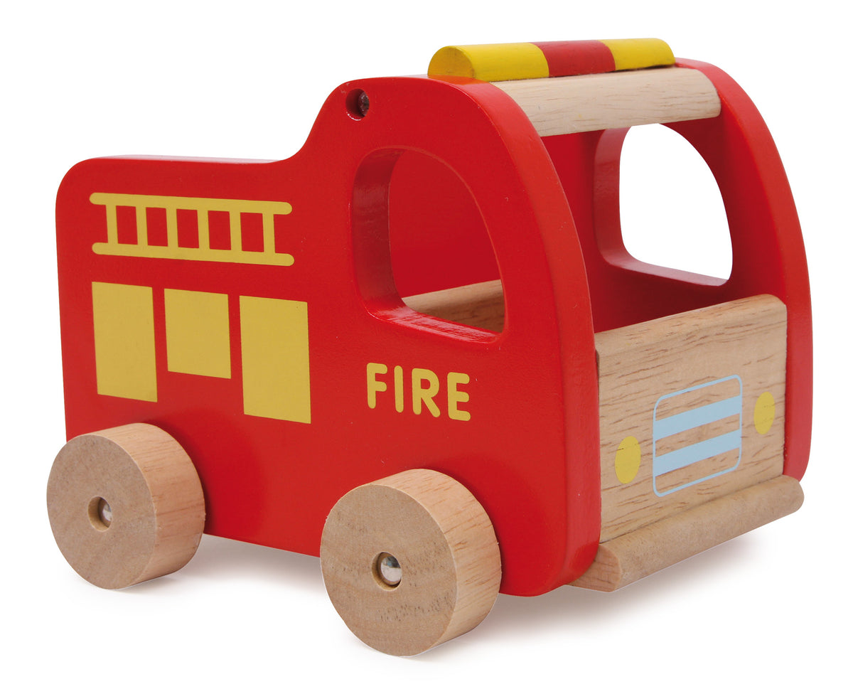 Wooden Fire Engine – Mini Senses